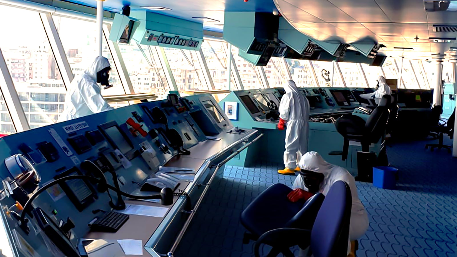 Sanitization services of industrial and naval complexes - RM Marine